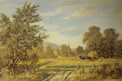 'Harvesting the Glebe' Giclee Print - Don Vaughan | AllPosters.com