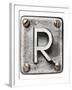 'Old Metal Alphabet Letter R' Prints - donatas1205 | AllPosters.com