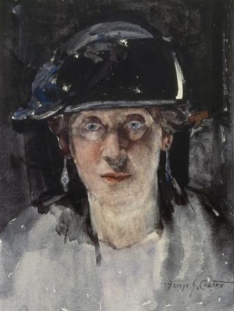 'Dora Meeson Coates, Wife of the Artist' Giclee Print - George James ...
