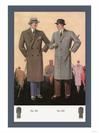'Double-Breasted Overcoat' Art | AllPosters.com