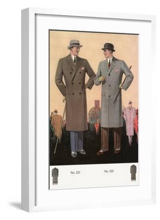 'Double-Breasted Overcoat' Art | AllPosters.com