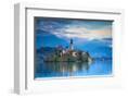 'Bled Island with the Church of the Assumption and Bled Castle ...