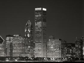 'Downtown Chicago II' Photographic Print - Bob Stefko | AllPosters.com
