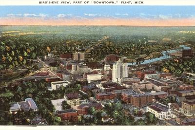 'Downtown Flint, Michigan' Posters | AllPosters.com