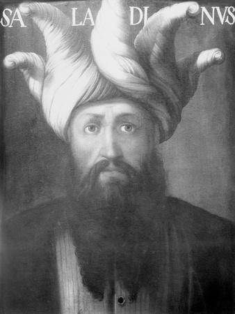 'Drawing of Muslim Military Leader Saladin' Giclee Print | AllPosters.com