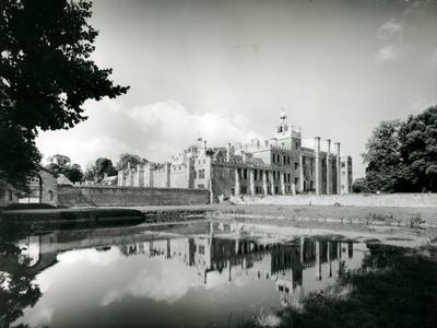 'Drayton House, the East Front, from '100 Favourite Houses' (B/W Photo ...