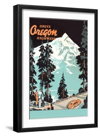 'Drive Oregon Highways' Prints | AllPosters.com