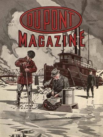 'Dupont Dynamite, Front Cover of the 'Dupont Magazine', January 1920 ...