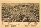 'Durham, North Carolina - Panoramic Map' Posters | AllPosters.com