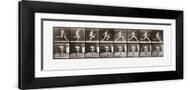 Man Running, Plate 65 from Animal Locomotion, 1887 (B/W Photo) Giclee ...
