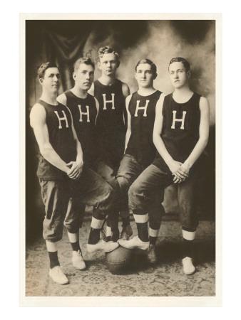 'Early Basketball Team' Prints | AllPosters.com