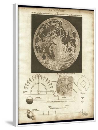 'Early Map of the Moon, 1810' Photographic Print - Detlev Van ...
