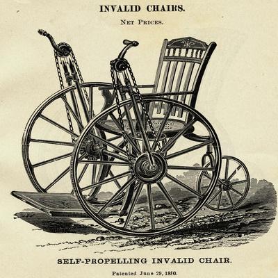 'Early Wheelchair' Giclee Print | AllPosters.com