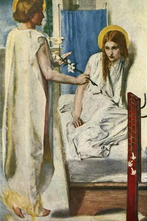 ''Ecce Ancilla Domini', 1849-1850, (c1912)' Giclee Print - Dante ...