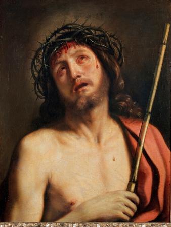 'Ecce Homo Painting by Giovanni Francesco Barbieri Guerchin Dit Il ...