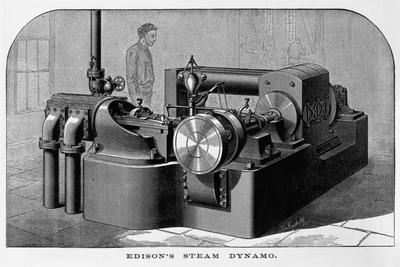 'Edison's Steam Dynamo' Giclee Print | AllPosters.com