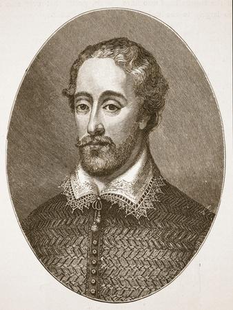 'Edmund Spenser, from an Engraving by G. Vertue' Giclee Print - English ...