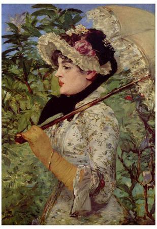 'Edouard Manet (Spring (Jeanne)) Art Poster Print' Poster | AllPosters.com