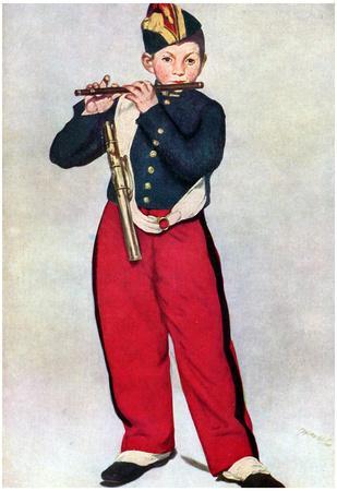 'Edouard Manet The Piper Art Print Poster' Posters | AllPosters.com