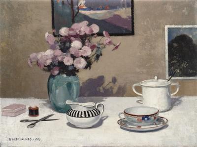 'Still Life, 1918 (Oil on Canvas)' Giclee Print - Edward Hartley Mooney ...
