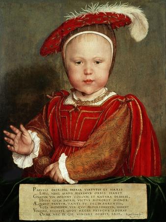 'Edward Vi as a Child, C. 1538' Giclee Print - Hans Holbein the Elder ...
