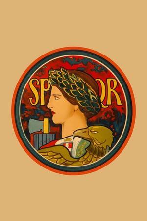 'SPQR, Emblem of Italy' Print - Edwin Howland Blashfield | AllPosters.com