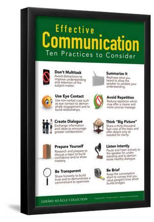 'Effective Communication' Posters - Gerard Aflague Collection ...