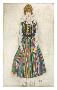 'Portrait of Edith (the artist’s wife), 1915' Posters - Egon Schiele ...
