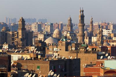 'Egypt, Cairo, Islamic Old Town Evening Light' Photographic Print ...