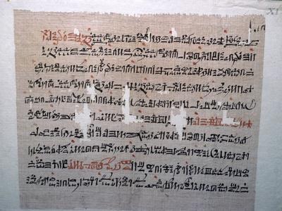 'Egyptian hieratic script. Artist: Unknown' Giclee Print - Unknown ...