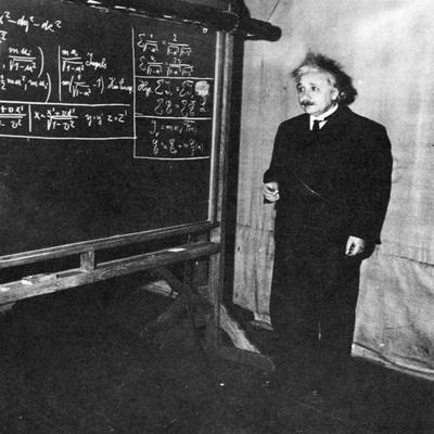 'Einstein at Princeton University' Giclee Print - Science Source ...