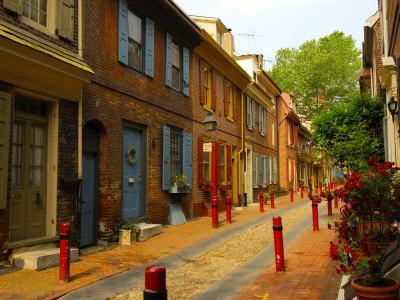 'Elfreth's Alley, Philadelphia, Pennsylvania, USA' Photographic Print ...