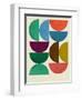 Mid Century Half Moon Collage - Eline Isaksen | AllPosters.com