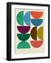 Mid Century Half Moon Collage - Eline Isaksen | AllPosters.com