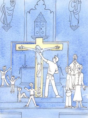 'Christ Sees Our Behaviour in Church - Some Bad Behaviour due to ...