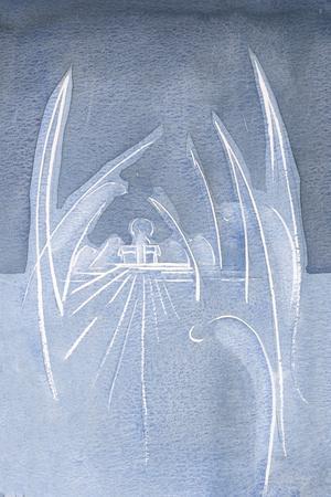 'The Angels Bow down at Christ's Offering, Clustered about Him. Others ...