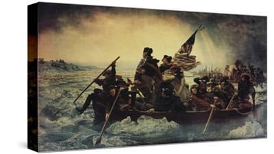 'Washington Crossing the Delaware River, 25th December 1776, 1851 (Copy ...