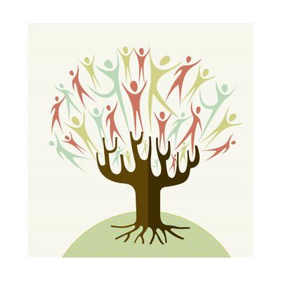 'Embrace Diversity Tree' Posters - cienpies | AllPosters.com