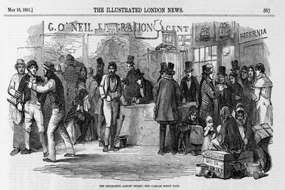 'Emigration Agents' Office' Giclee Print | AllPosters.com