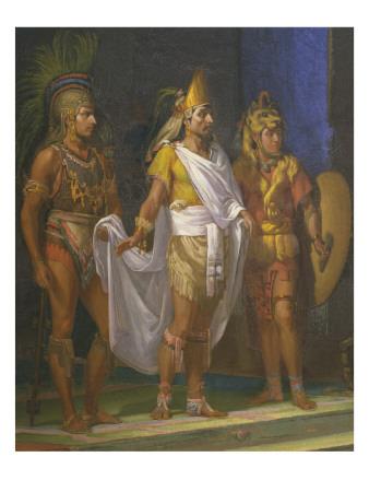 'Emperor Montezuma Ii' Giclee Print - Juan Ortega | AllPosters.com