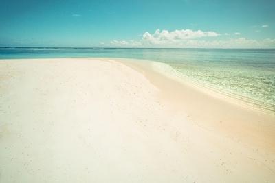 'Empty beach scene for sea sand sky concept. Summer beach background ...