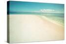 'Empty beach scene for sea sand sky concept. Summer beach background ...