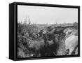 'Lewis Gunner on the Firing Step of a Trench, 1916-18' Photographic ...