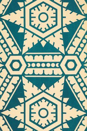 Vintage Victorian Textile Pattern Design Giclee Print - English ...