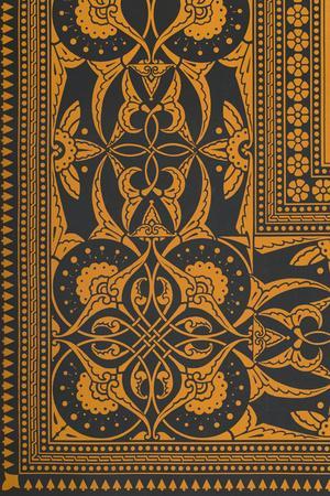 'Vintage Victorian Textile Pattern Design' Giclee Print - English ...