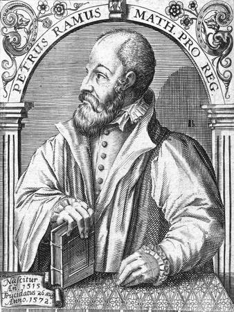 'Engraving of Petrus Ramus' Giclee Print | AllPosters.com