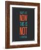 'Enjoy Life Now Poster' Print - NaxArt | AllPosters.com