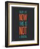 'Enjoy Life Now Poster' Print - NaxArt | AllPosters.com