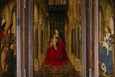 'Enthronement of Saint Mary' Giclee Print - Jan van Eyck | AllPosters.com