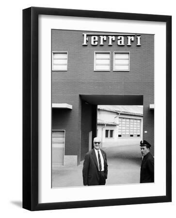 'Enzo Ferrari, (1960S)' Photographic Print | AllPosters.com